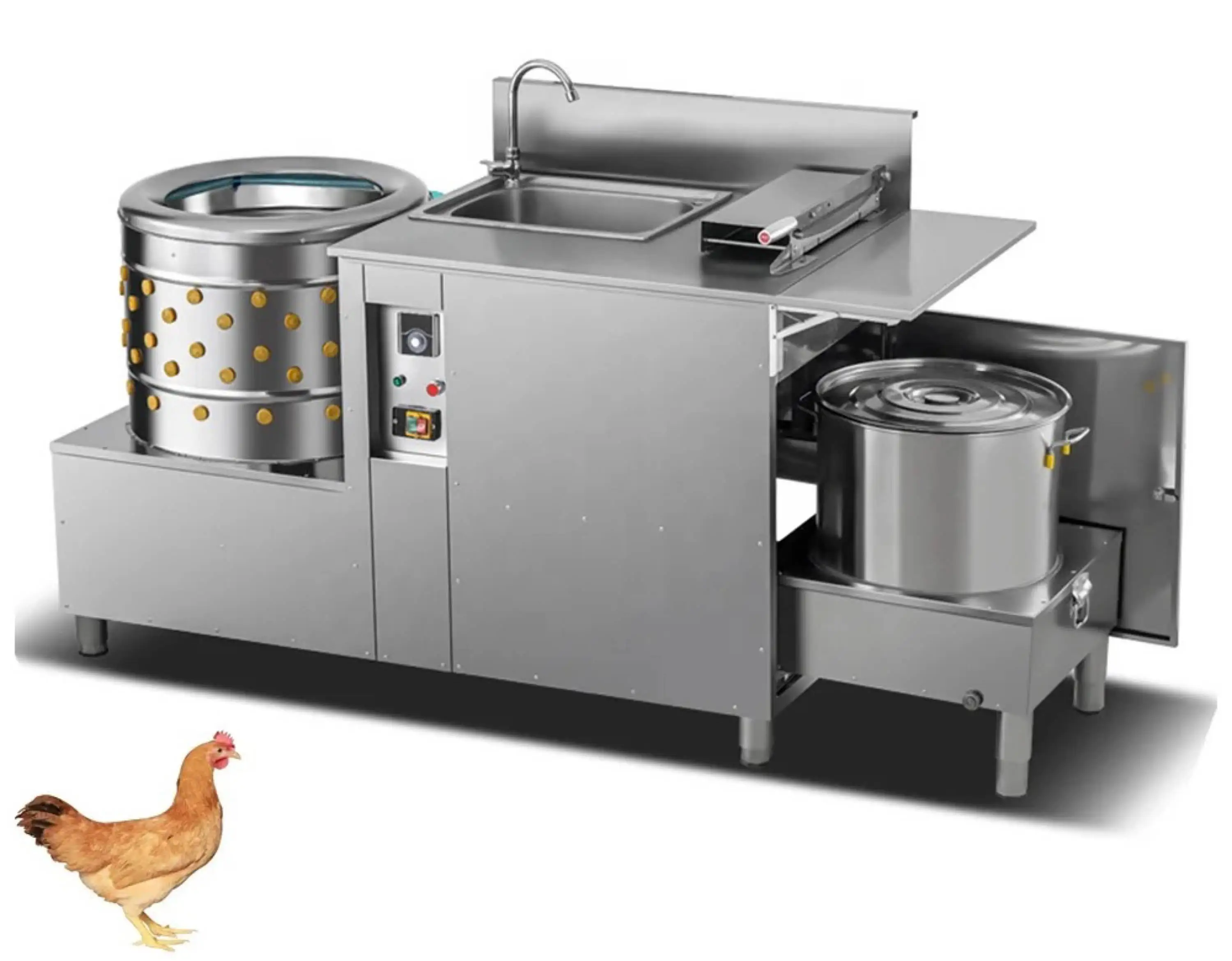 25kg All-in-one Chicken Plucker Slaughter Equipment Automatic Chicken ...