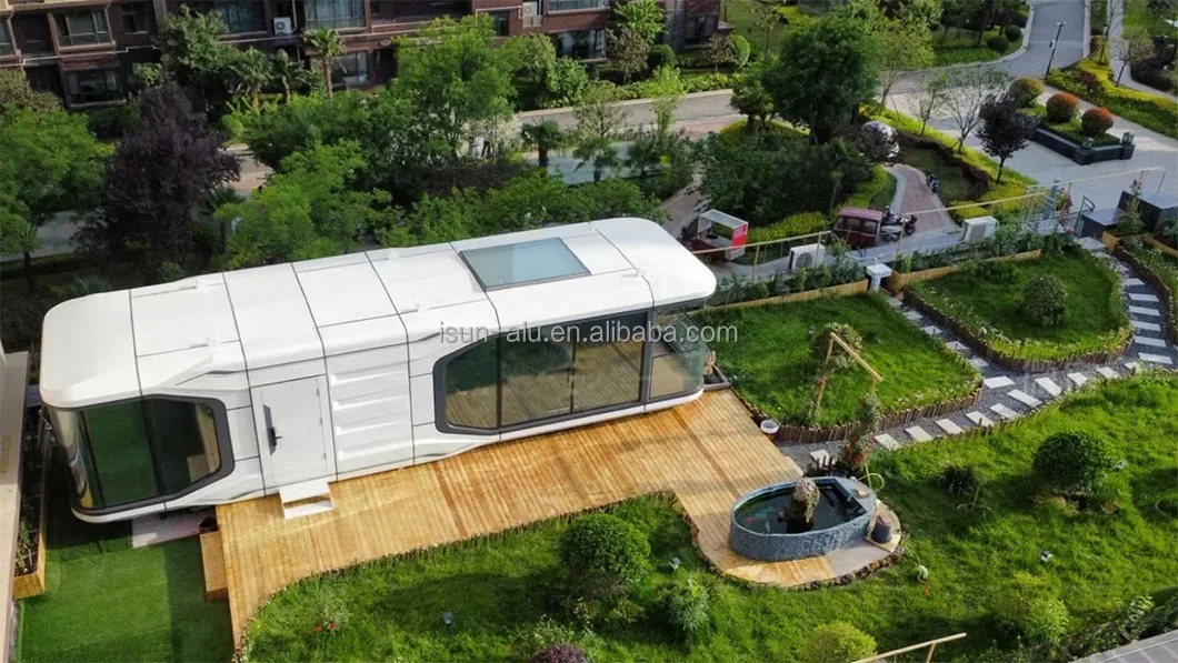 Casa De Cápsula Modular Prefabricada China,Casa Móvil Moderna De Lujo ...
