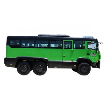 Dongfeng Coach Bus 6x6 Off-road Bus 25 Seats Transportation Vehicles ...