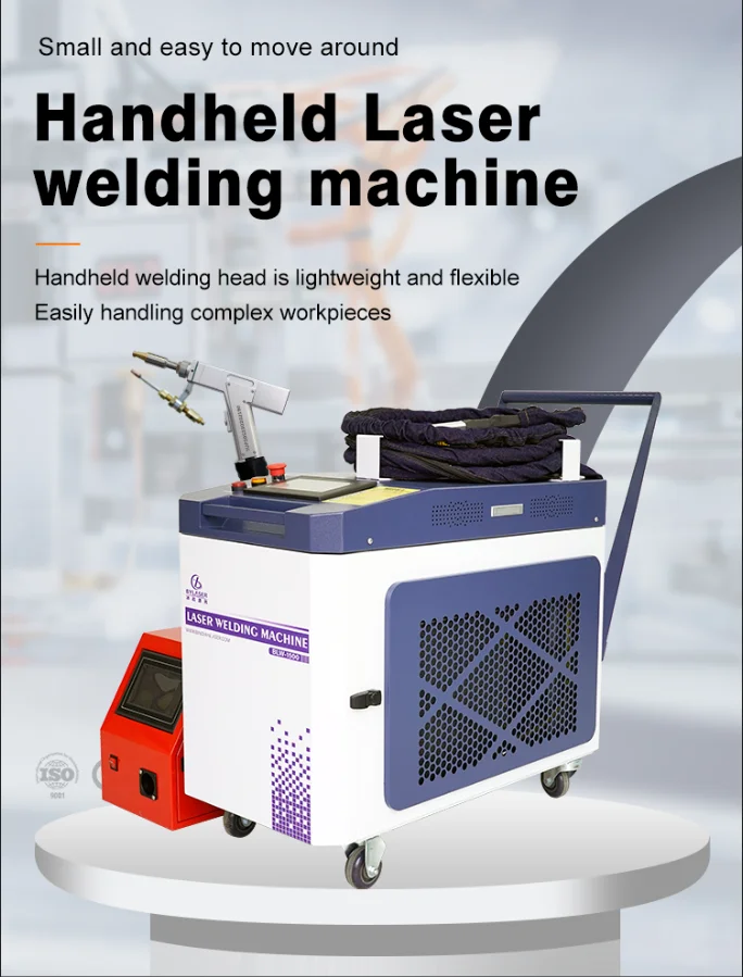 High Precision Continuous 1000w 1500w 2000w Handheld Laser Welder For ...