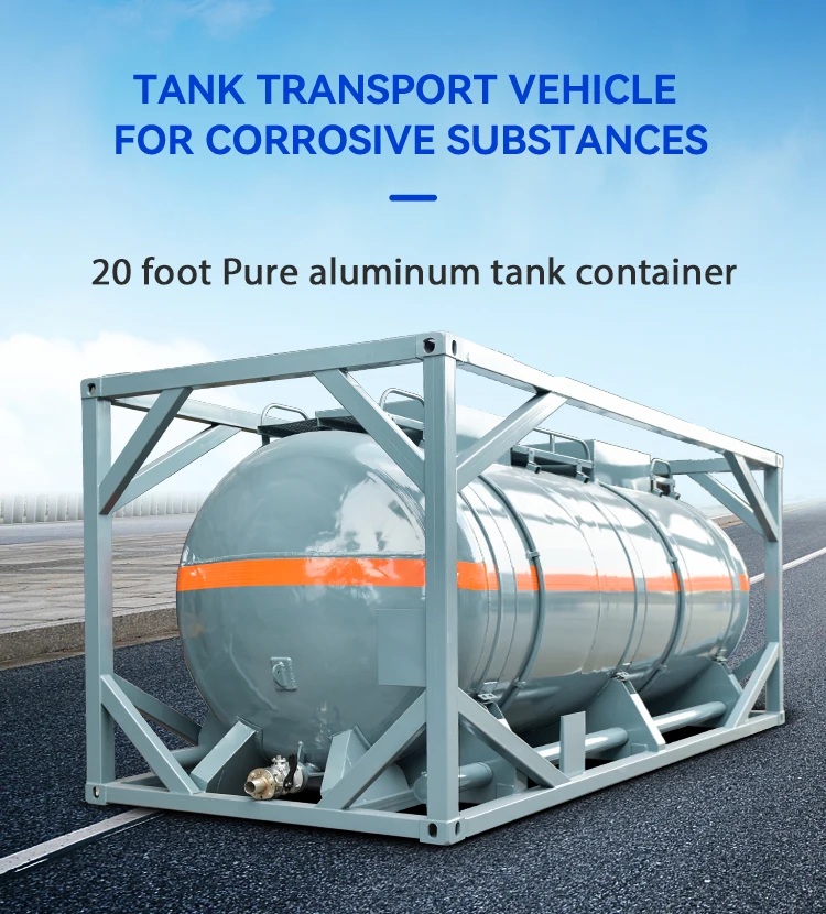 20ft 30ft 40ft Iso Tank Container For Chemical Dangerous Liquid - Buy ...