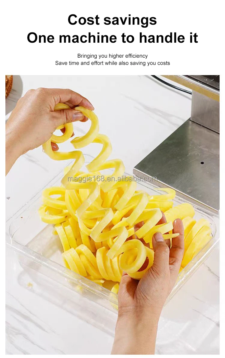 Twist Potato Slicer Machine - Curly Fries Cutter for Restaurants ...