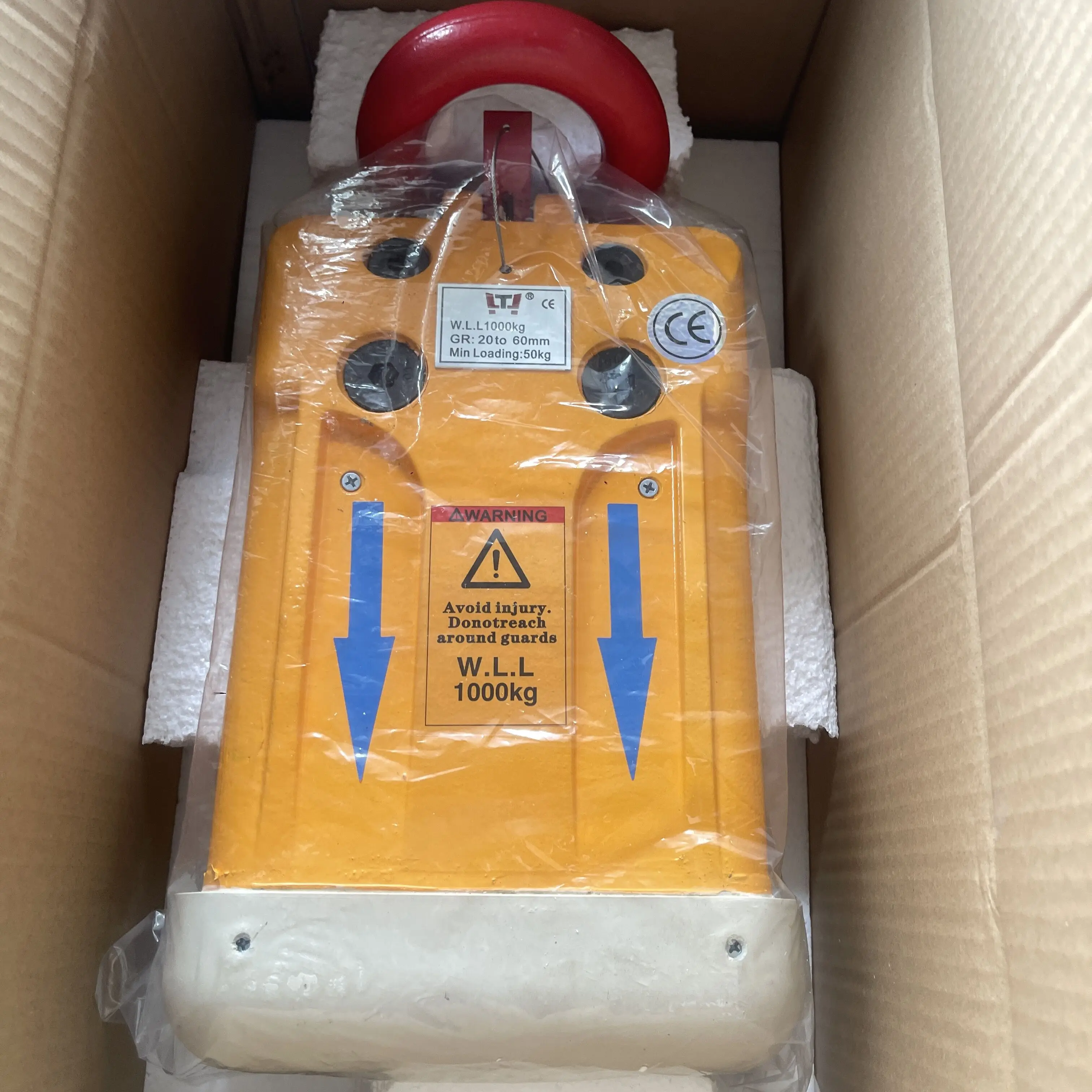 1000kgs White Stone Big Slab Lifting Clamp Tools Granite Marble Quartz ...