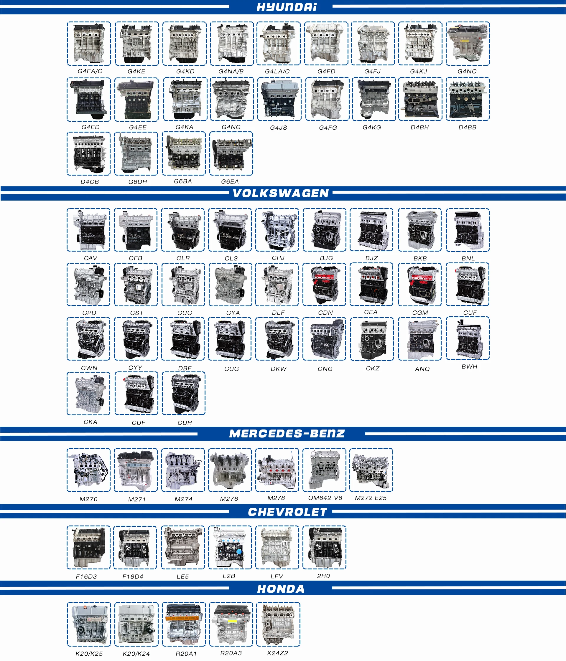 Newpars Auto Parts High Quality 4G63 2.0L Engine Assembly for ...