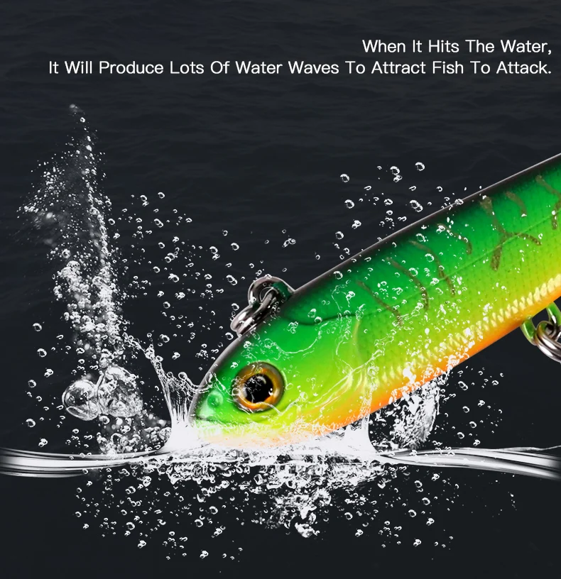 Kingdom Vib With Spoon 9502 Floating Vibrate Fishing Lure Artificial ...