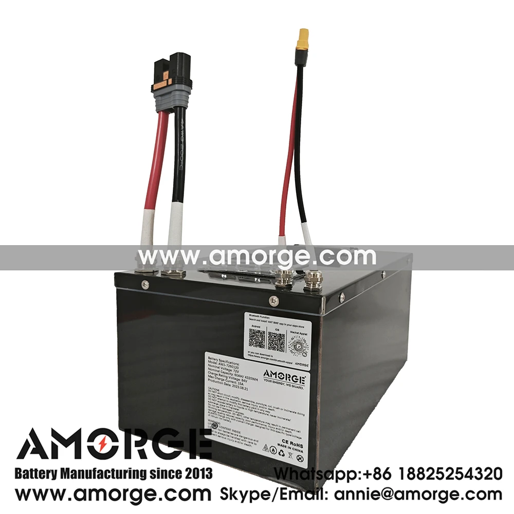 Amorge Lithium Batteries - Reliable Power for Electric Bikes