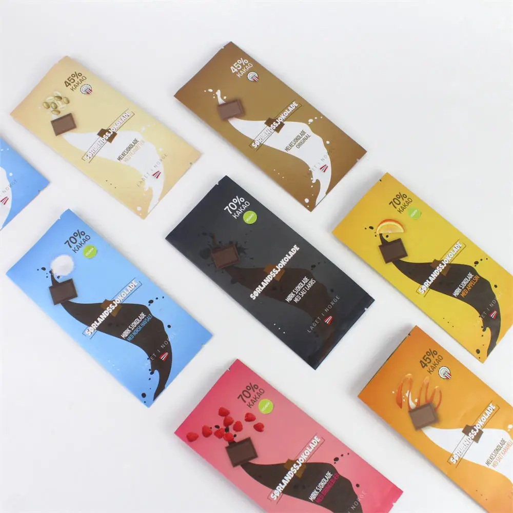 Aluminum Foil Biscuits Chocolate Wrapper Pouch Packaging Laminated ...