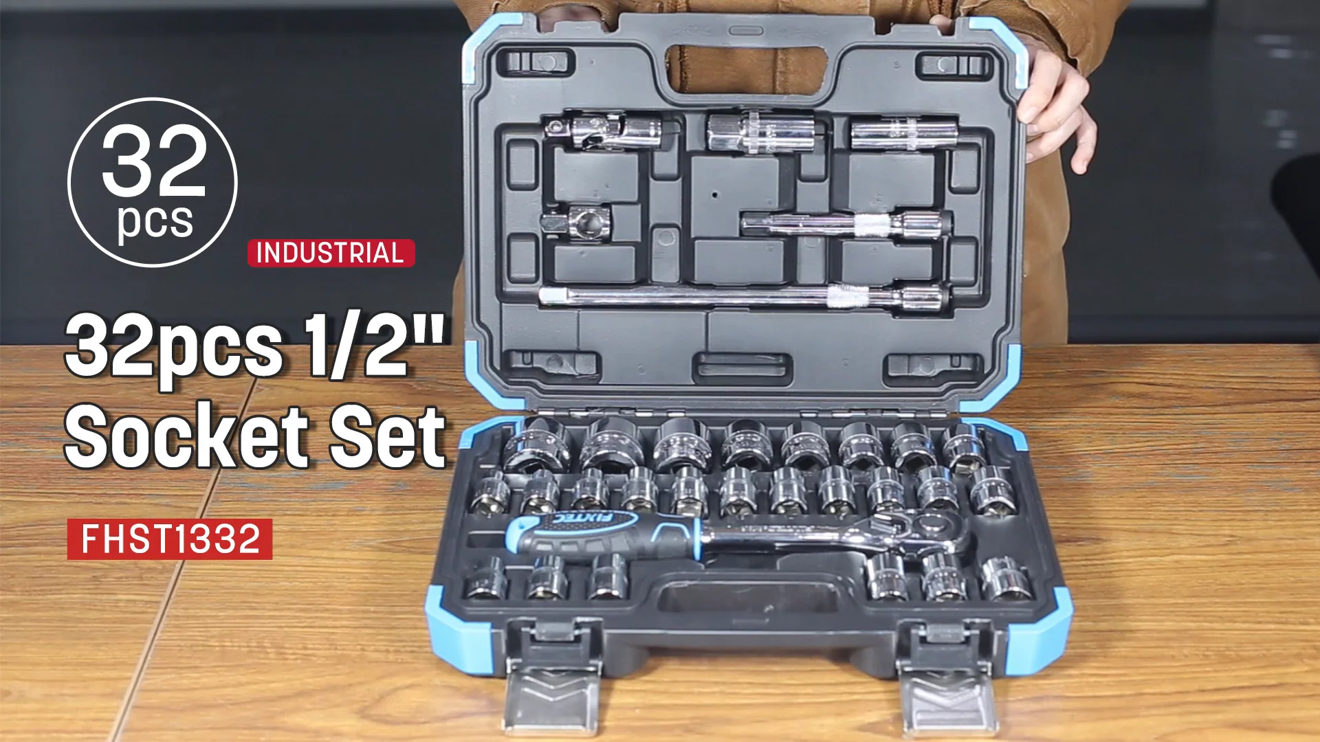 Fixtec Multi Function Impact Ratchet Torque Wrench Hand Tools Heavy ...