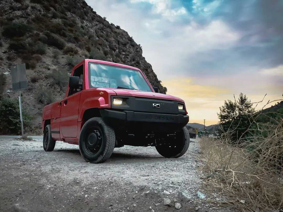 Eec Coc Mini Truck Pickman Electric Utility Car Electric Small Cargo ...