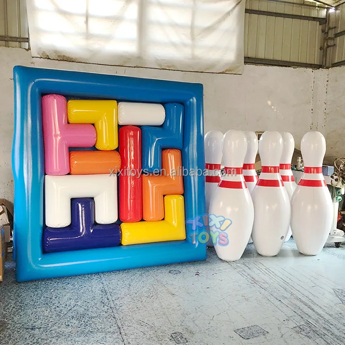 XIXI Giant PVC Inflatable Bowling Pins - Fun Outdoor Games
