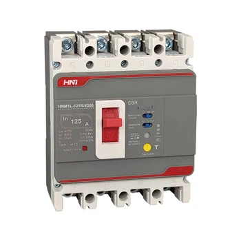 High Quality Mccb 2p 3p 4p Ac / Dc 63a 100a 200a Moulded Case Circuit Breaker With 3 Years ...