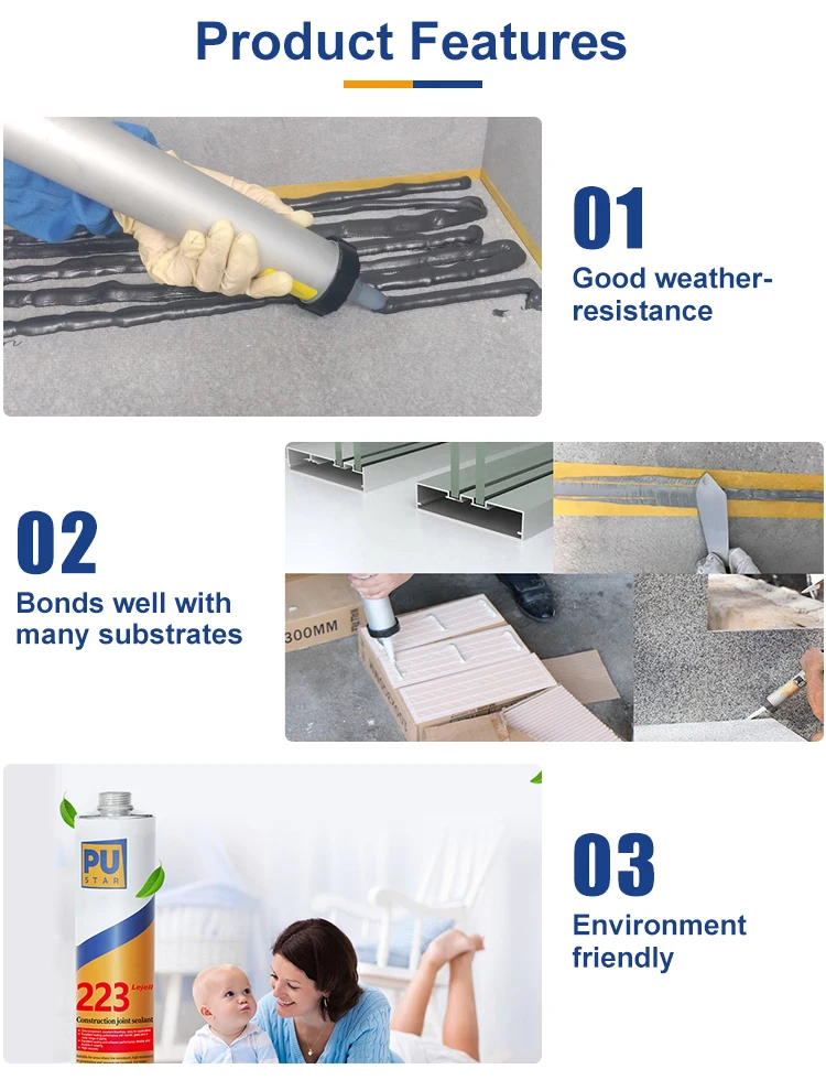 PUSTAR 600ML Polyurethane Sealant - Fast Curing & Durable