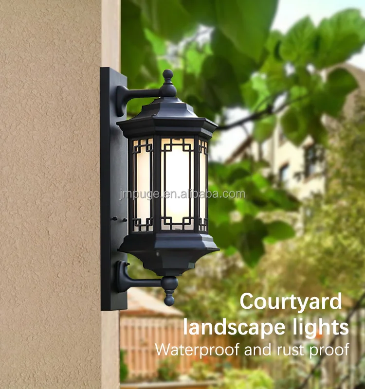 Modern Style Led Wall Mount Fixture Decorative Outdoor Lighting ...