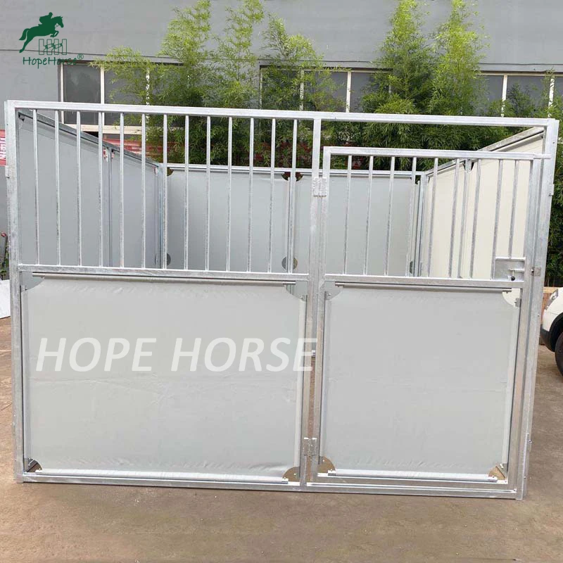 Light Weight But Sturdy Pvc Horse Stable With Hdg Surface Treatment ...