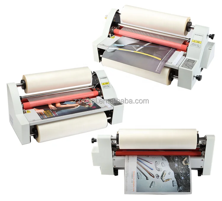 Desktop Electric Laminating Machine A4 Semi-automatic With 350mm for ...