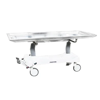 Hydraulic Morgue Equipment Cadaver Corpse Stretcher Stainless Steel ...