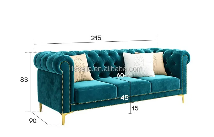 Shop Our Collection of Modern Velvet Sofa Sets for Living Rooms
