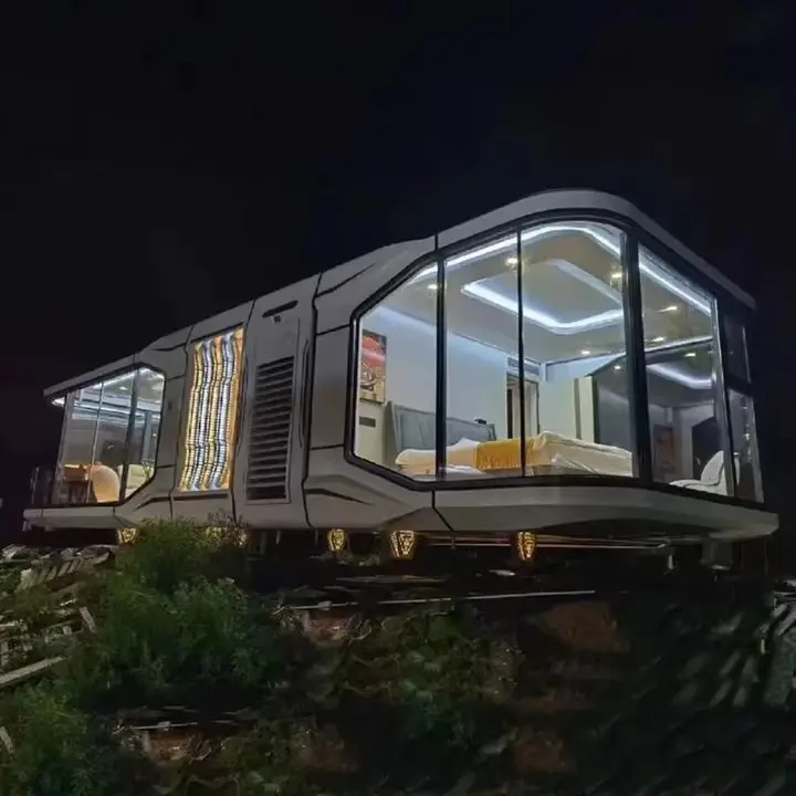 Portable Space Capsule Container Home For Vacation 20ft 40ft Modular ...