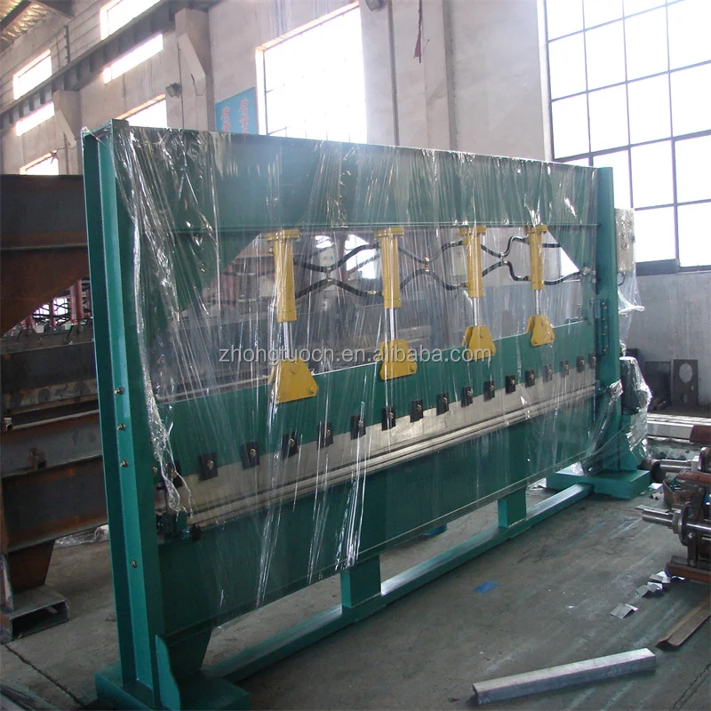 6m Hydraulic Steel Sheet Metal Plate Profile Bending Machine Zinc Stud ...