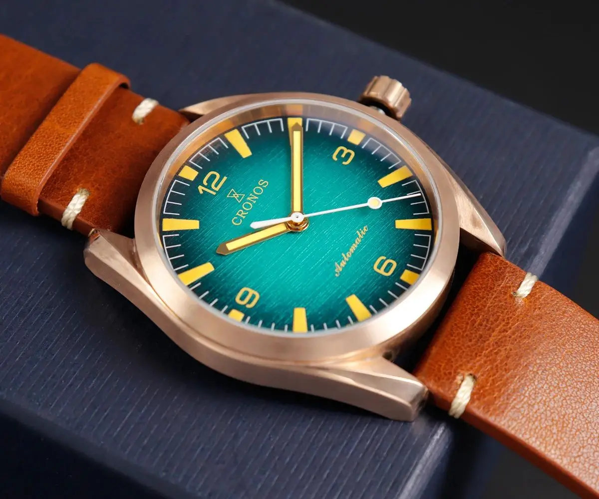 Cronos Diver Men Watch - Bronze Cusn8 Automatic PT5000
