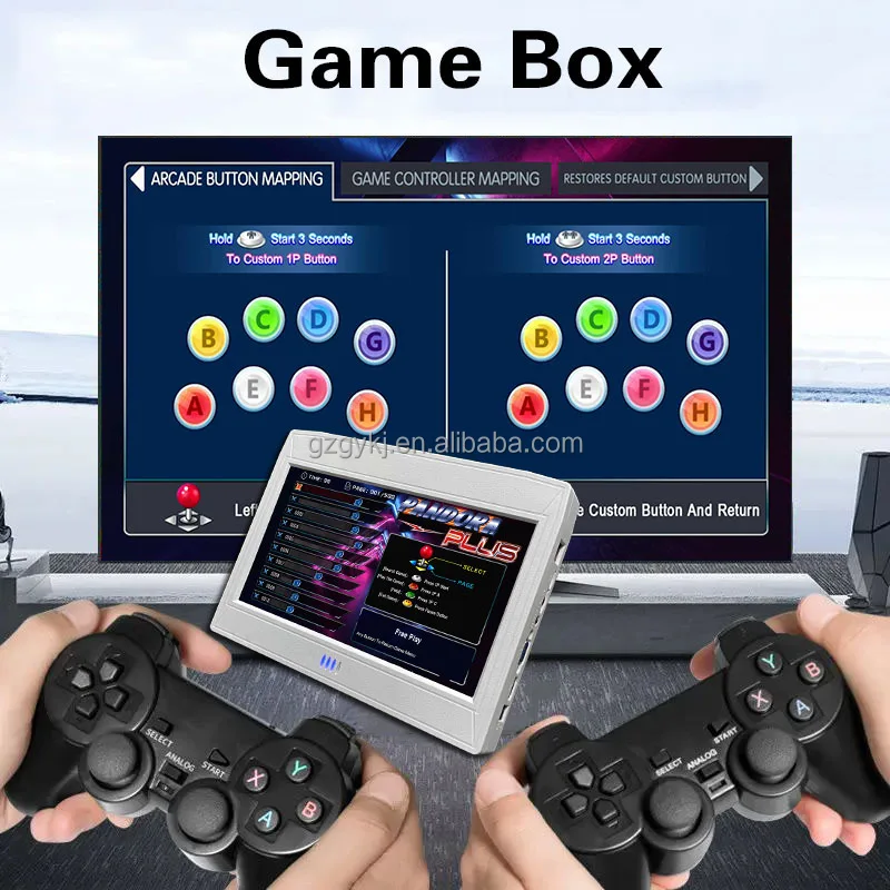 Retro Arcade Fun - 26800 in 1 Game Console with 10 Inch Display