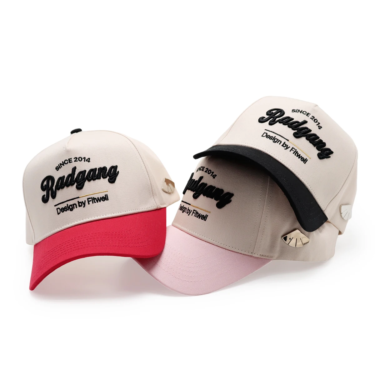 Custom Puff Embroidery Logo Caps - 3D Raised Hats