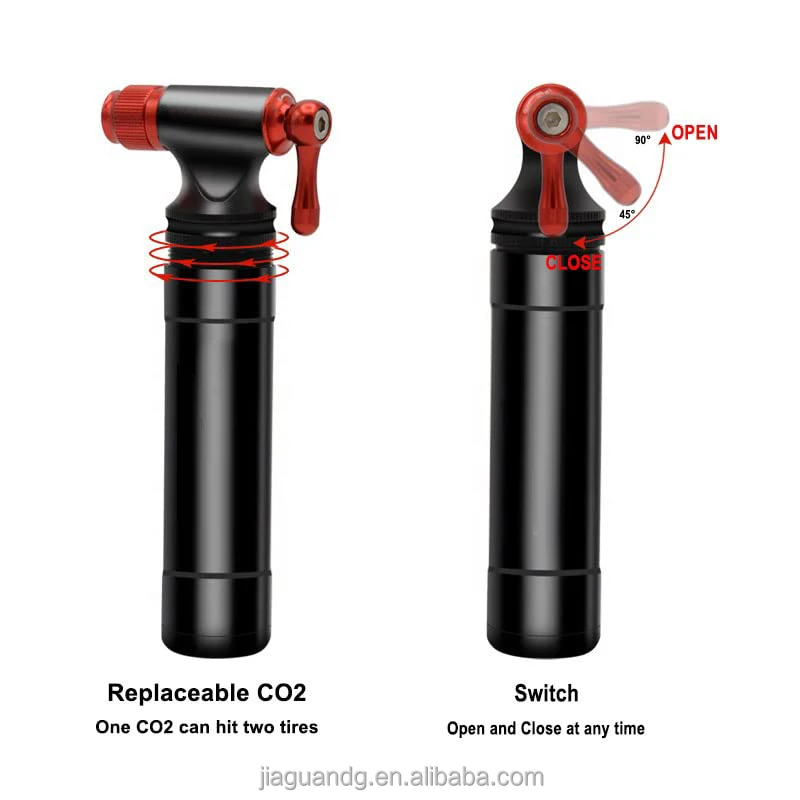 High Quality Mini Model Portable Co2 Inflator Threaded For Presta Valve ...