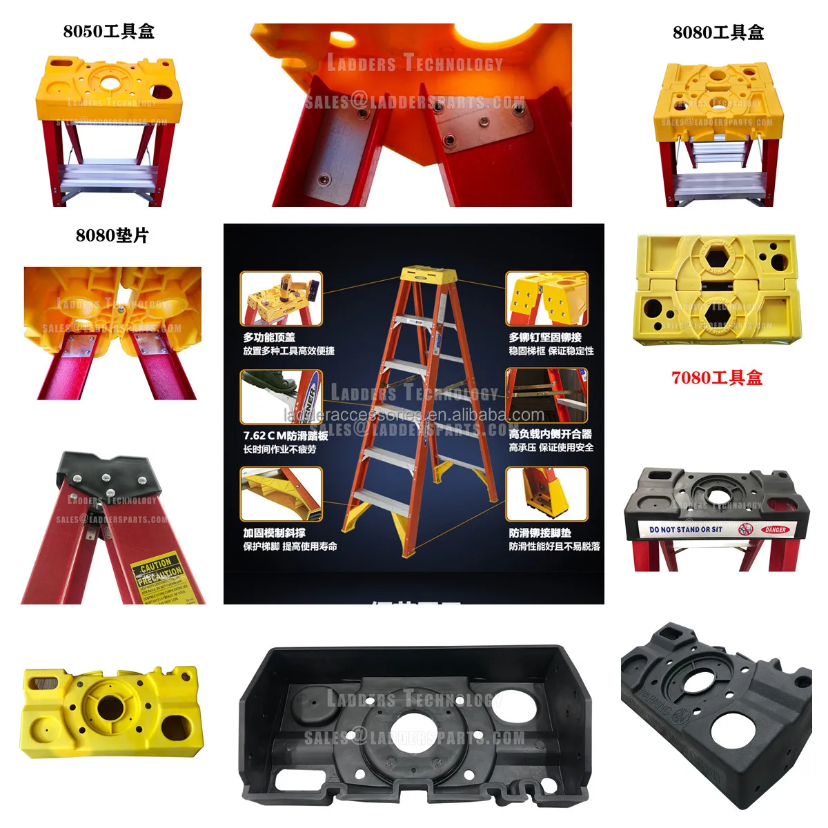 Ladder Accessories With Aluminum A Type Ladder Parts - Buy Ladder ...