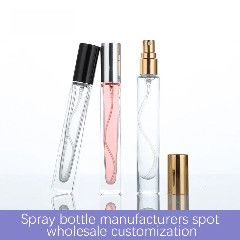 Square Perfume Dispenser Bottle 10ml Mini Portable Sample Dispenser ...