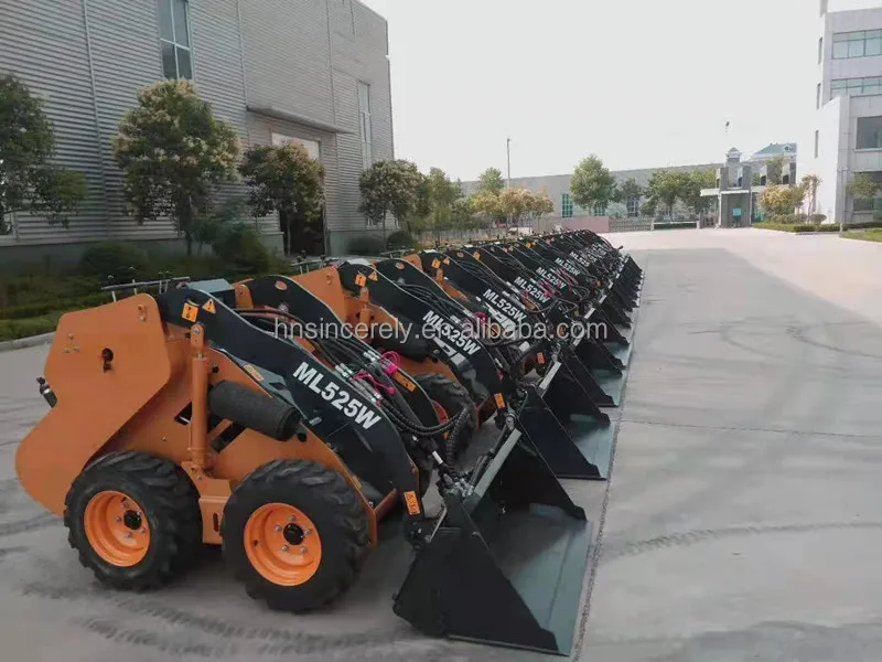Crawler Skid Steer Loader with Remote Control for Coal Mining
