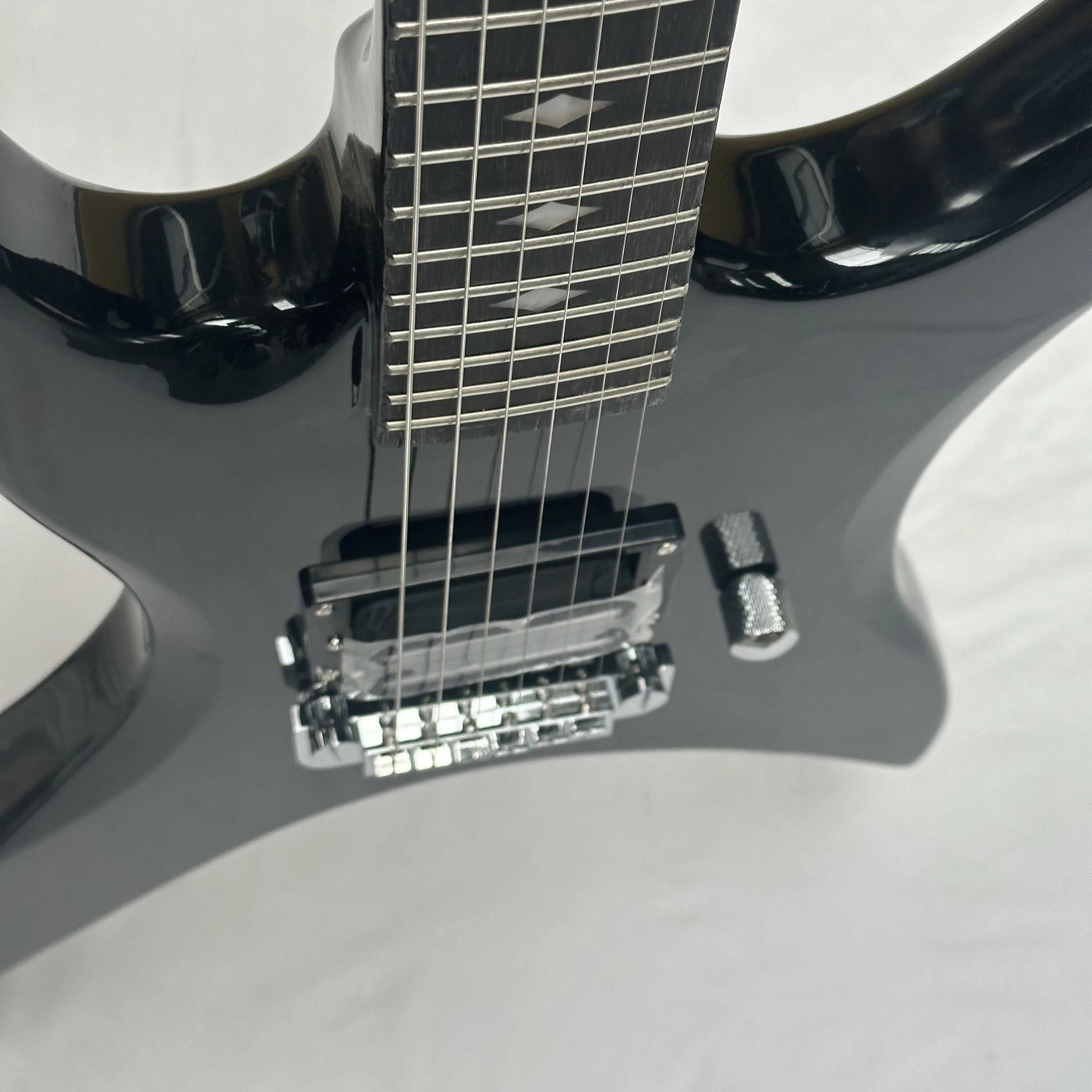 Black B.C. Rich Electric Guitar with Solid Mahogany Body, Maple ...