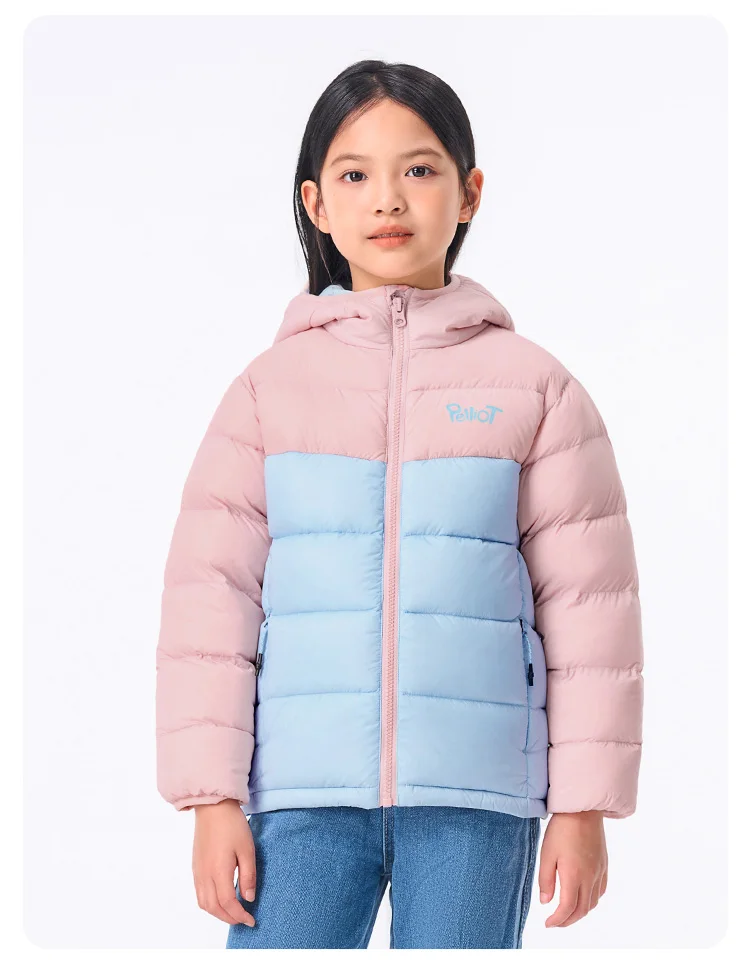 Pelliot Kid Down Jacket 2023 Winter Children's 700 Filling White Duck ...