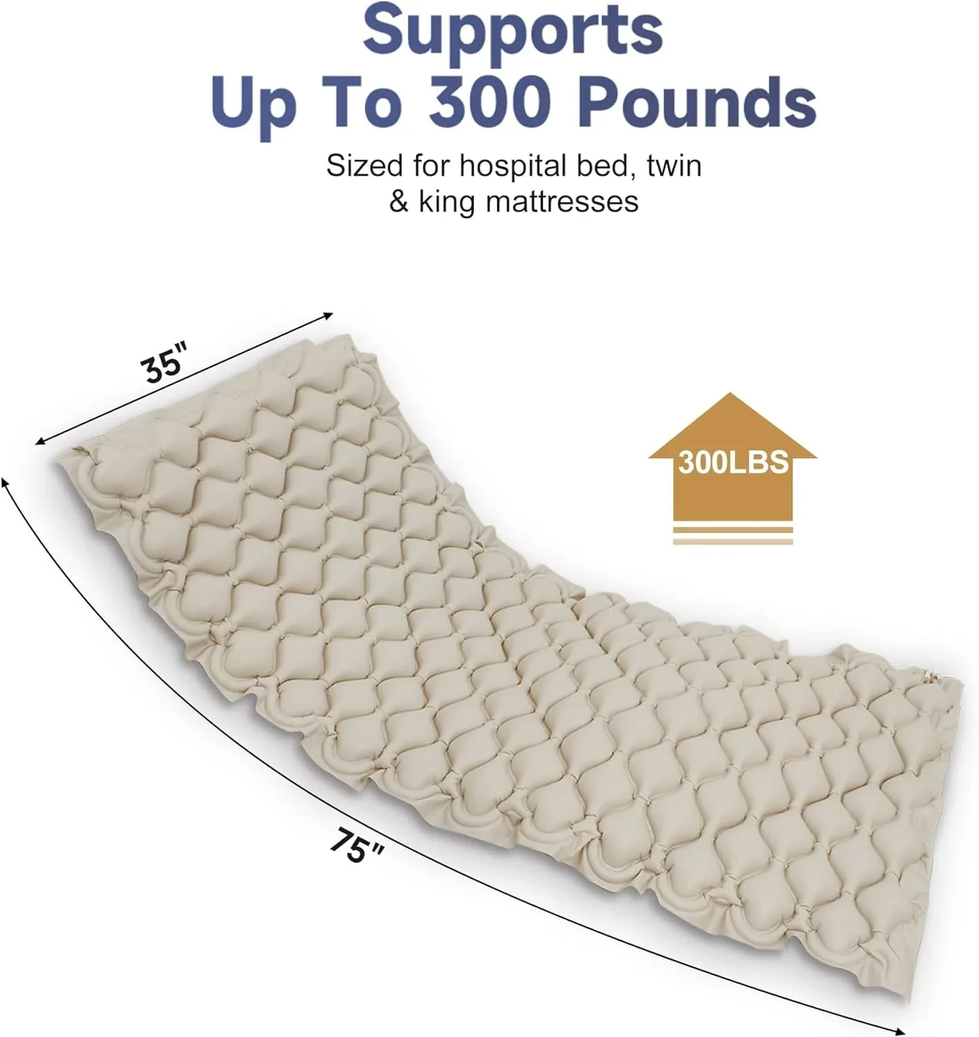 Medical Anti Decubitus Alternating Pressure Air Mattress With Pump for ...