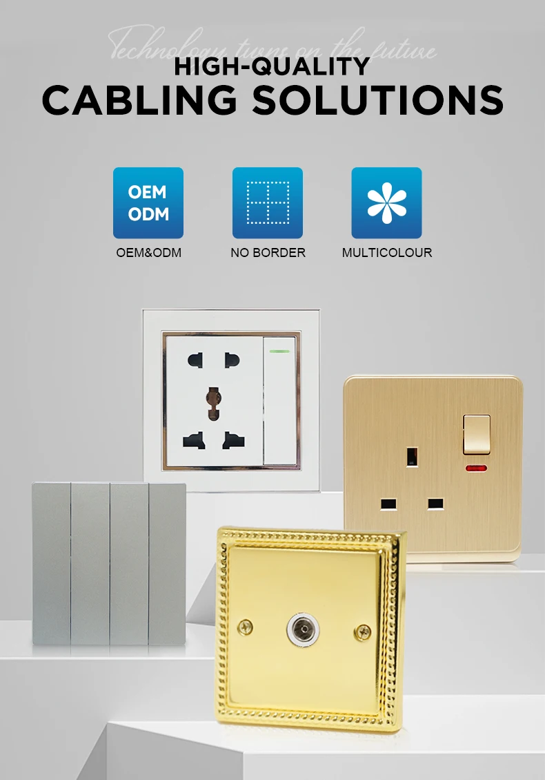 Metal Clad Range 3 Gang Switch With Box Metal Plate 86 Plate - Buy 3 ...