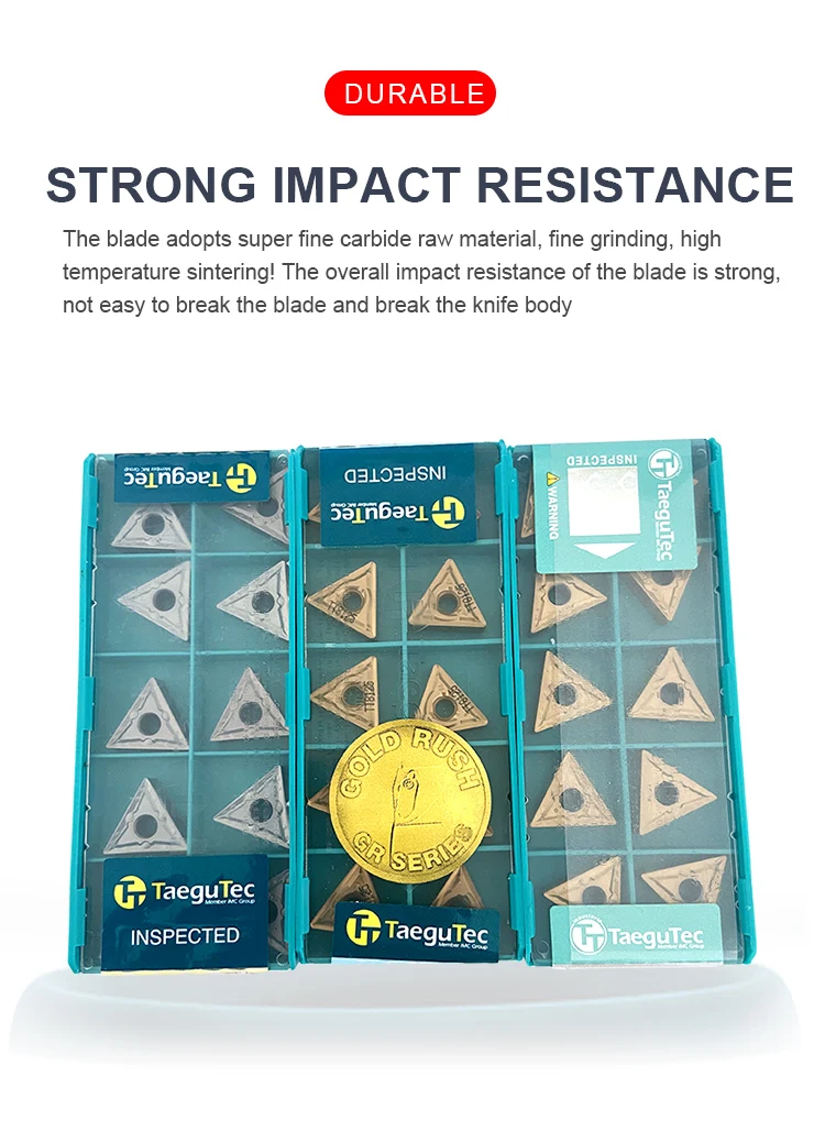 Tnmg160404/08 Mt Tt5080/tt8125(b) 100% Original Original Taegutec ...