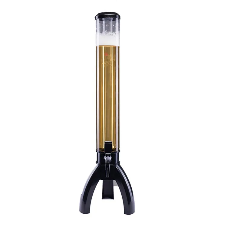 3L/2L/1.5L Capacity Automatic Plastic Green One Tap Beer Tower Drink ...