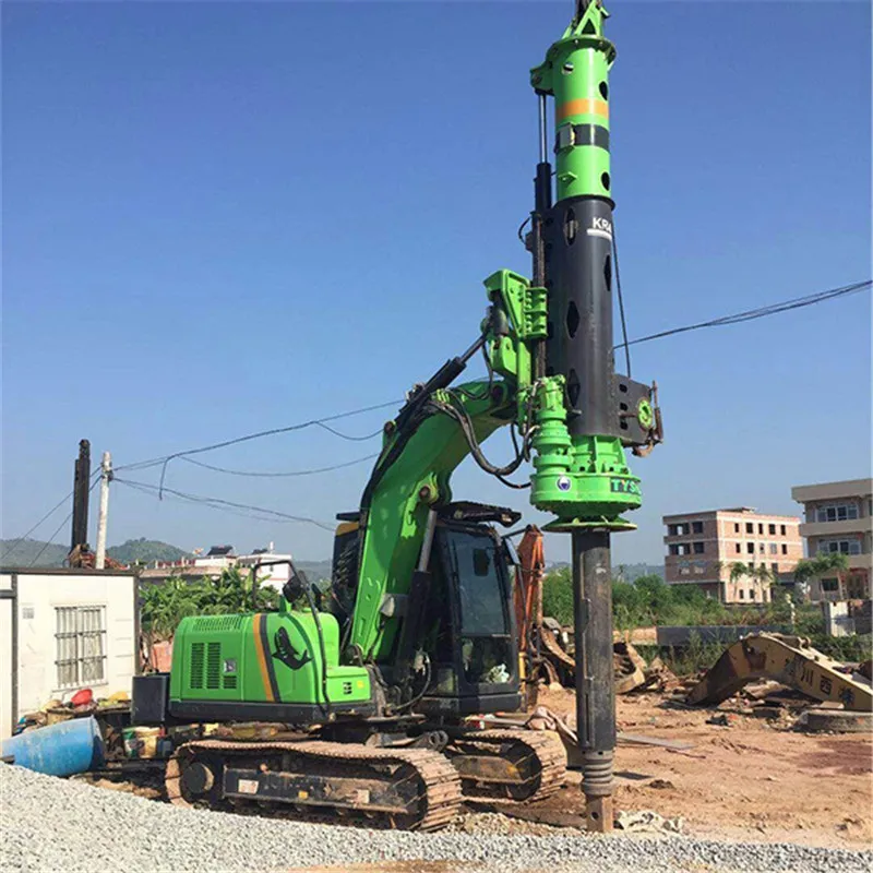 Mini Bore Pile Drilling Machine Kr40a Rotary Pile Micro Piles Drilling ...