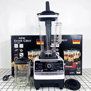 Factory Direct Sale 4500w Sc-1589 Silver Crest Smoothie Blender 2l ...