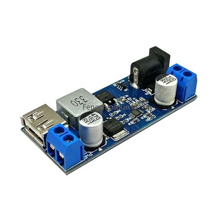 24V/12V to 5V 5A power module DC DC voltage reduction power supply ...