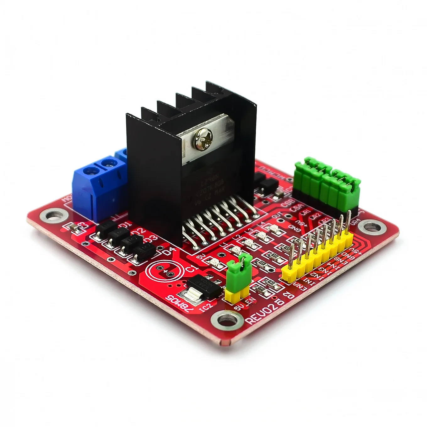 L298N driver board module L298N stepper motor smart car robot ...