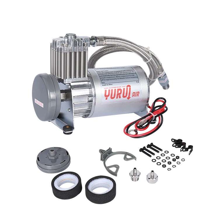 1.9cfm Air Ride Pump 12v Car Suspension Compressor With Silvery Max ...