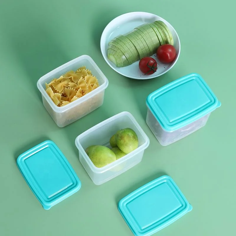 Transparent Cereal Dispenser Storage Dry Food Container Plastic ...