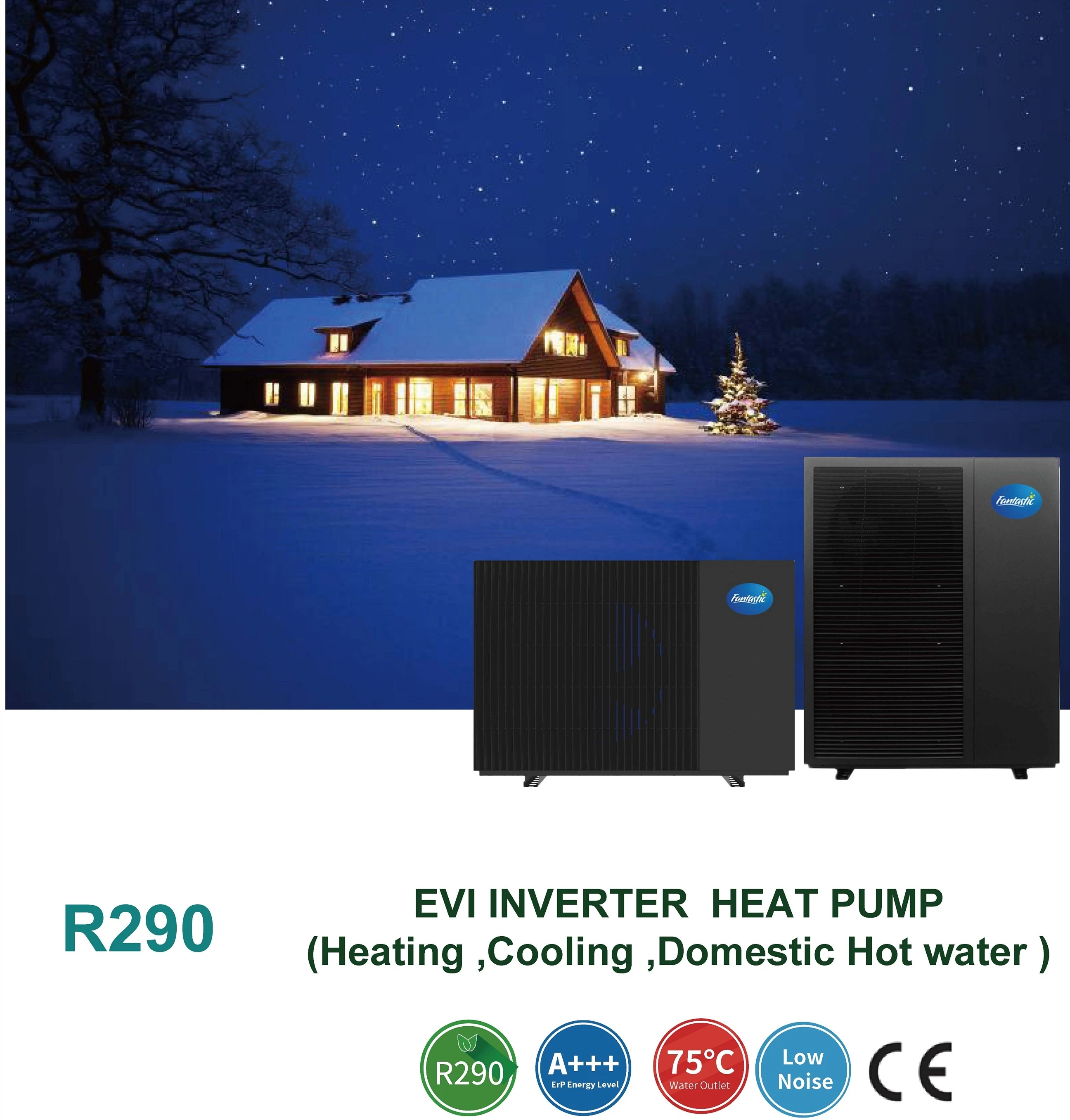 2024 R290 Air to Water Heat Pump - 9KW DC Inverter with Wifi