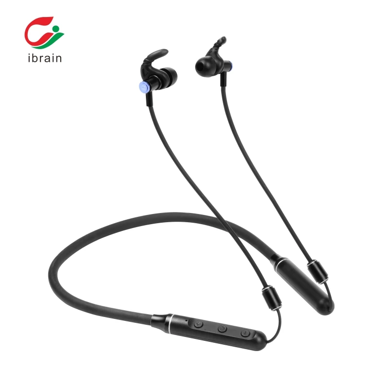 wireless earphone EMF radiation shielding air tube headphone sports ...