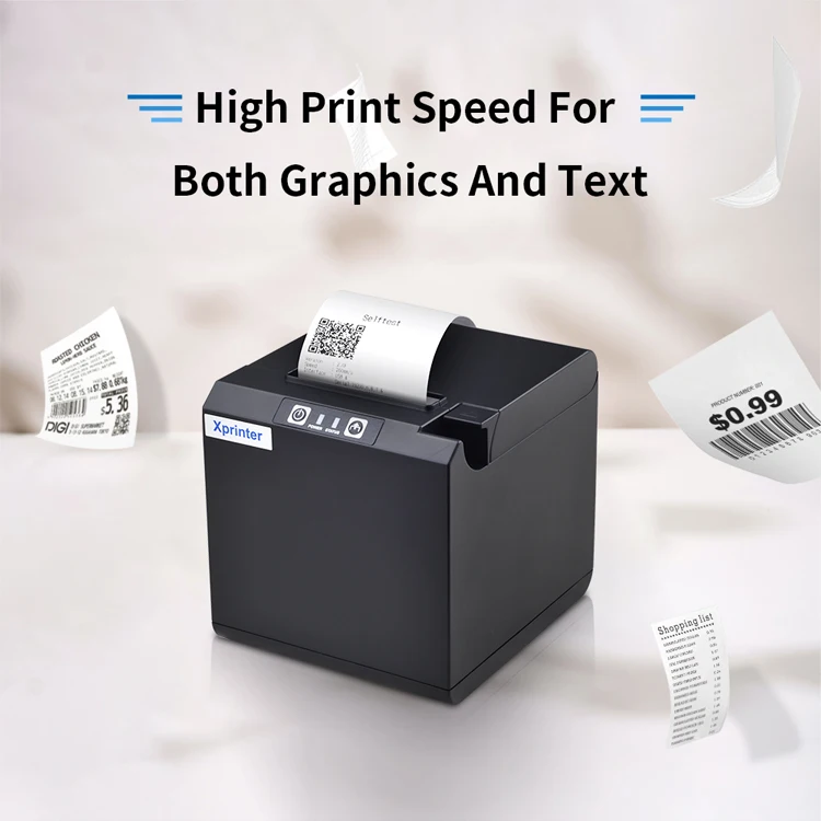Xprinter XP-58IIK Thermal Receipt Printer for Supermarket POS