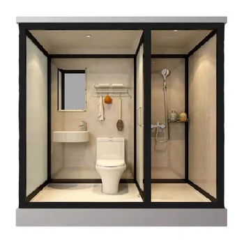 Indoor Outdoor Prefab Bathroom All In One Shower Rooms Units Complete ...