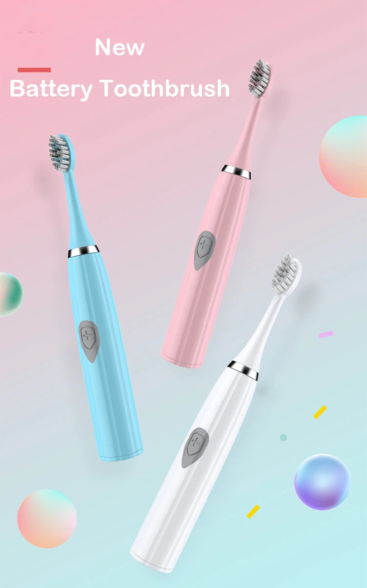 Electric Toothbrush Smart Sonic Rechargeable Soft Bristles Ipx6 Aa ...