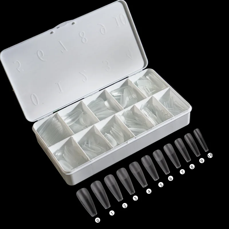 Customized Label Gel-x Nail Tips Set Soft Gel Quick Extension Full ...