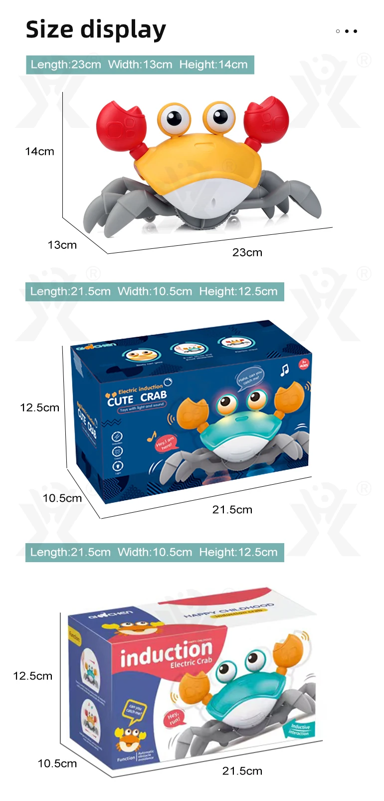 Amazon Hot Selling Interactive Baby Catch Runaway Infant Crawling ...