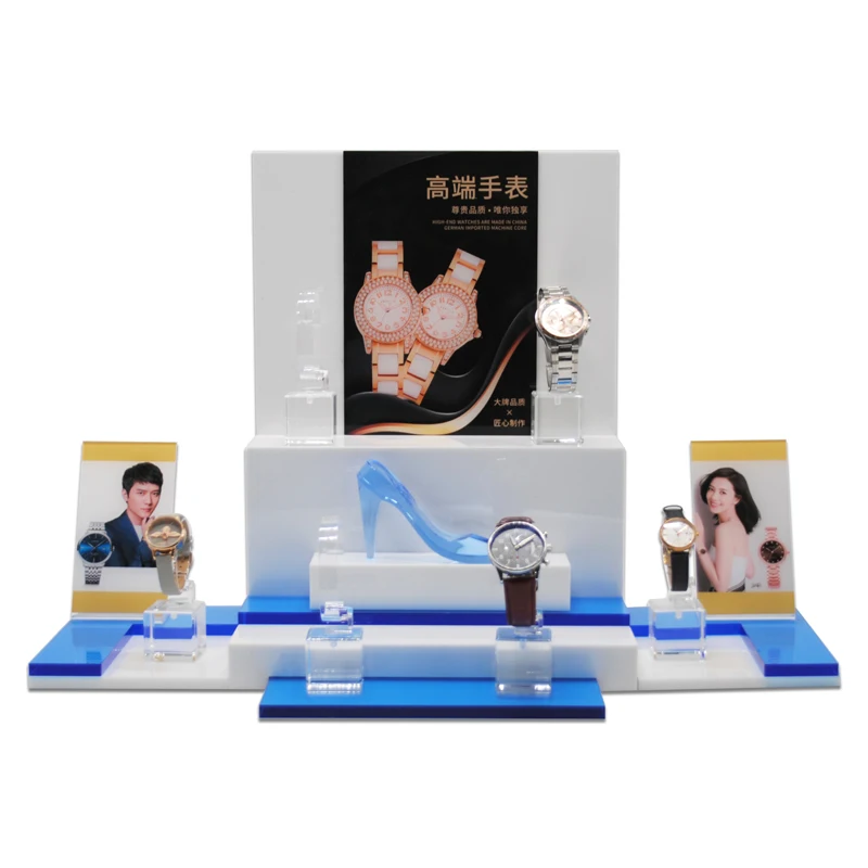 Luxury Retail Window Display Props Watch Stand Watch Pillow Trade Shows ...